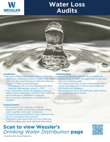 Water Loss Audits (One-Pager)